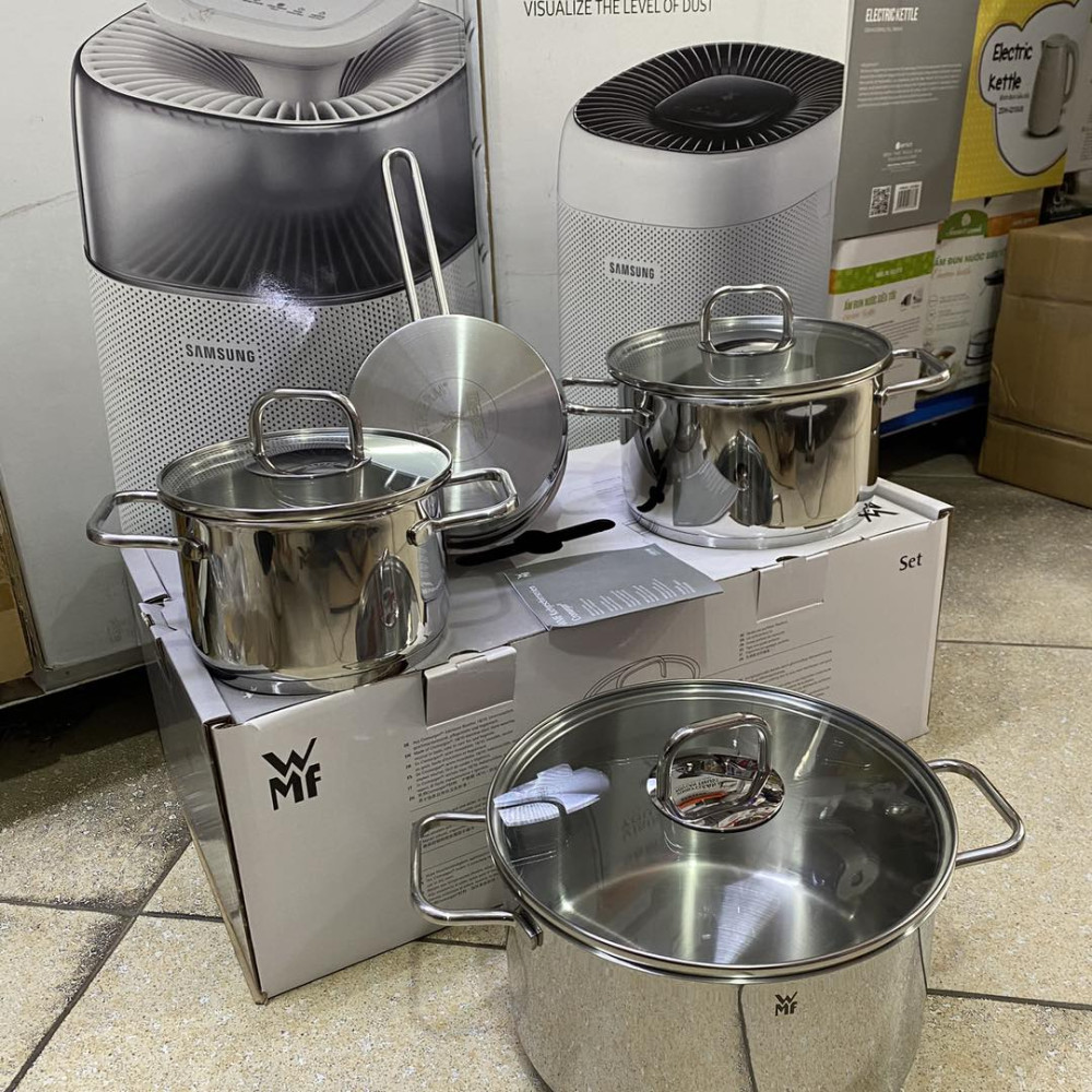 Bộ nồi WMF Inspiration 7 món Inox 18/10 cao cấp hàng Đức - 3,199,000 ...