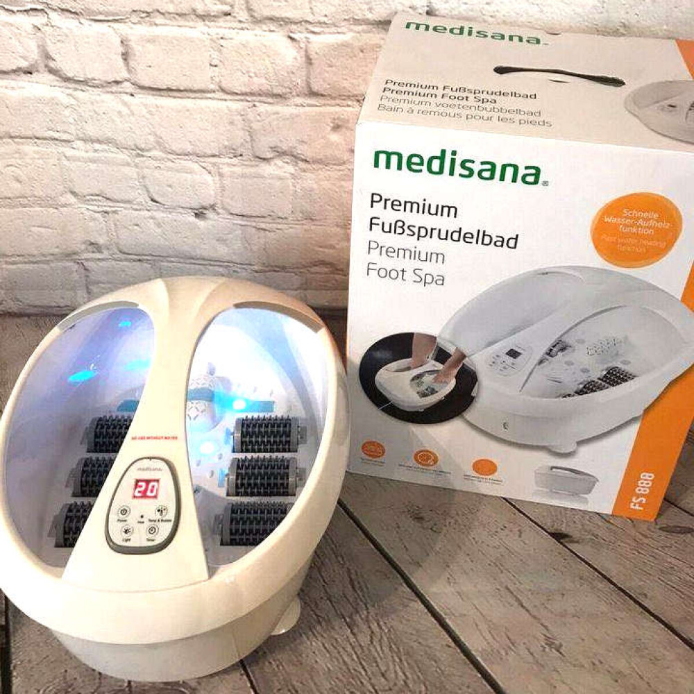 Bồn ngâm massage chân tự động Medisana FS888 Premium Foot Spa hàng Đức - 2,899,000 | Sanhangre