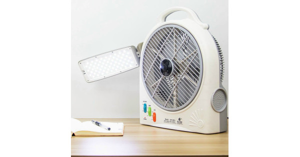 Quạt tản gió 12 inch DN-3221 tích hợp đèn ngủ, đèn học, bảo hành 12 ...