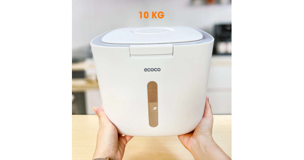 Thùng đựng gạo thông minh ECOCO 10kg ấn mở nắp tiện lợi E2203 - 189,000 ...