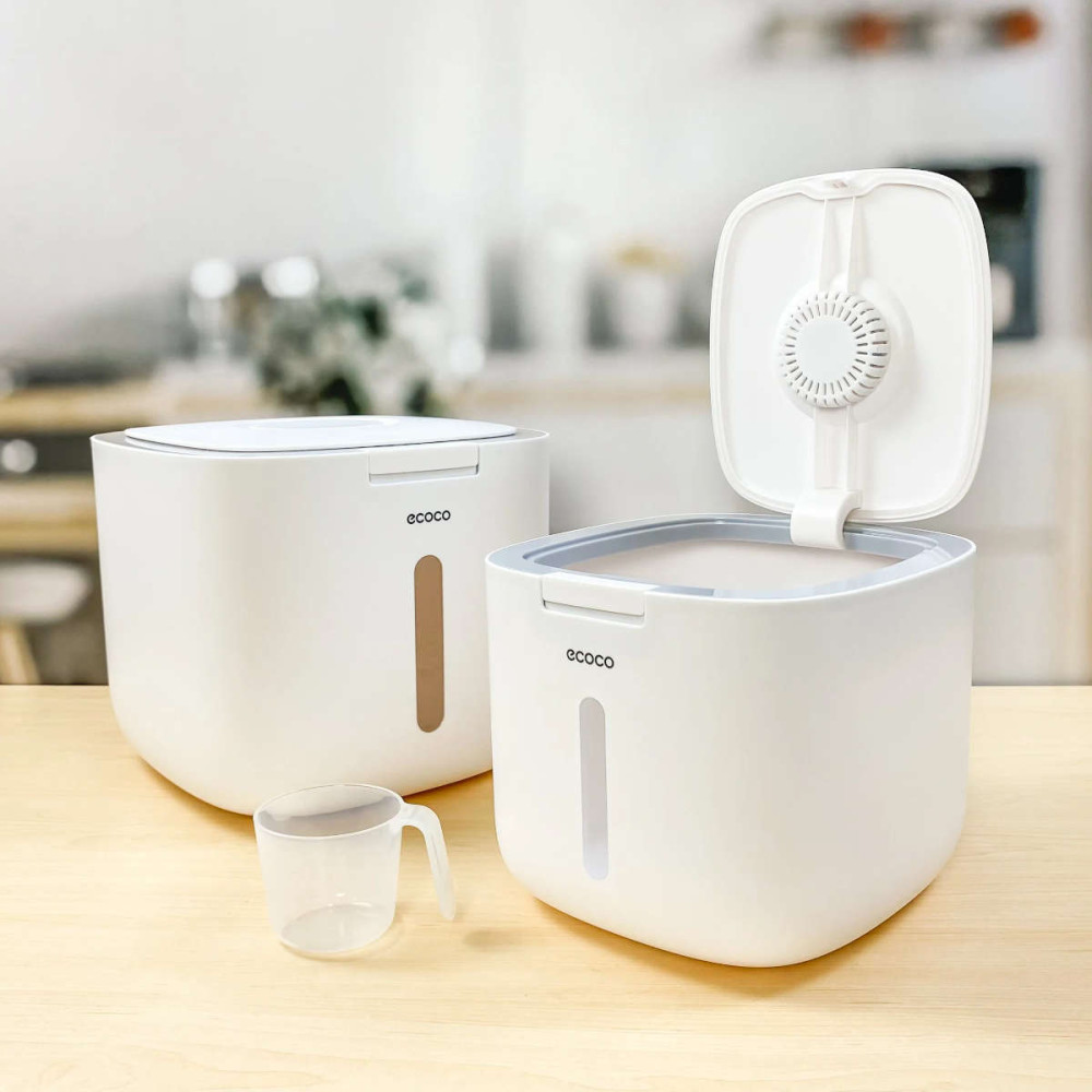 Thùng đựng gạo thông minh ECOCO 10kg ấn mở nắp tiện lợi E2203 - 189,000 ...