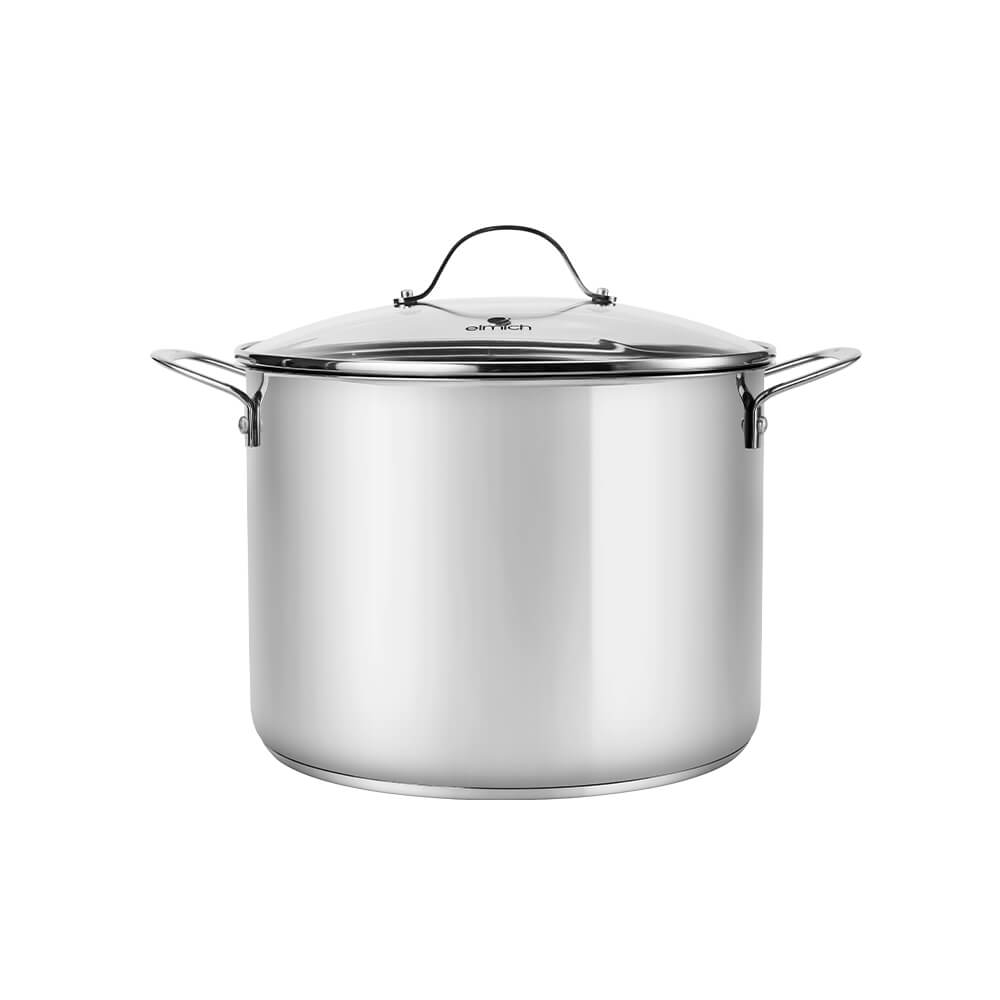 Nồi luộc gà 5 đáy Inox 304 Elmich EL-2525IN30 size 30cm cao 24cm dung tích 16L - 945,000 | Sanhangre
