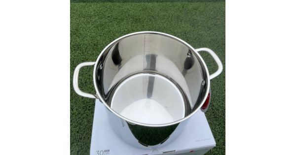 Nồi luộc gà 5 đáy Inox 304 Elmich EL-2525IN30 size 30cm cao 24cm dung tích 16L - 945,000 | Sanhangre