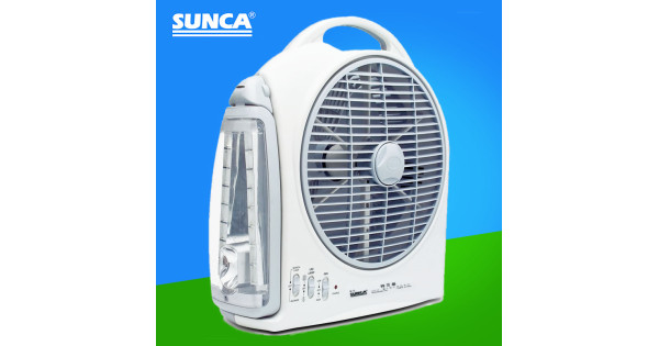 Quạt tích điện đa năng Sunca SF-299AL model 2020 dùng tới 8h liên tục ...