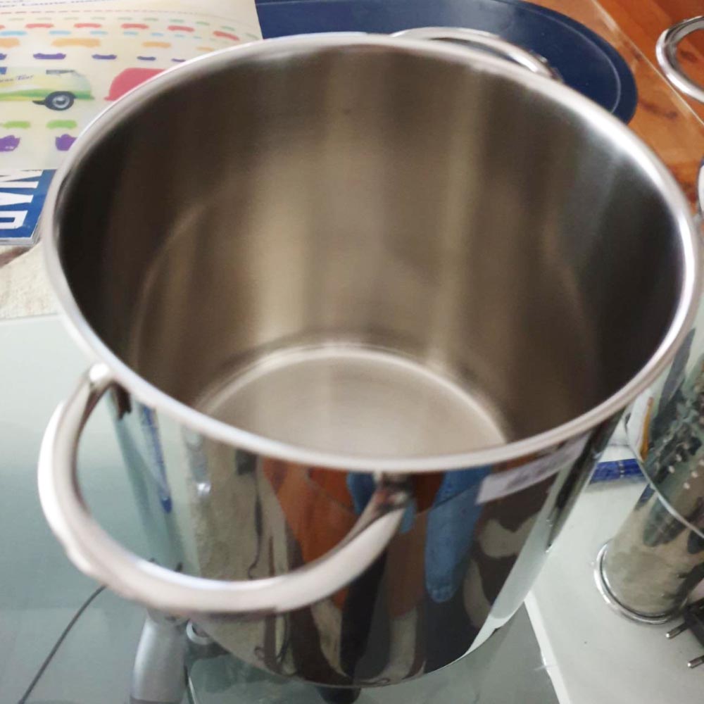 Bộ nồi luộc mỳ ống và xửng hấp Inox 304 WMF Mini Pasta 18cm chuẩn Đức - 1,699,000 | Sanhangre