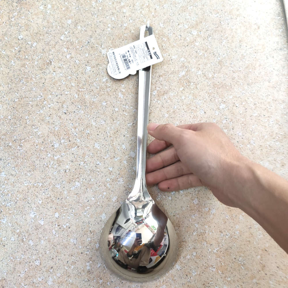 Muôi múc canh, ăn lẩu Inox 304 Canyu 2021 size 32cm sáng bóng - 75,000 | Sanhangre