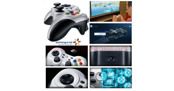 Tay cầm chơi game Logitech Wireless Gamepad F710 - 245,000 | Sanhangre