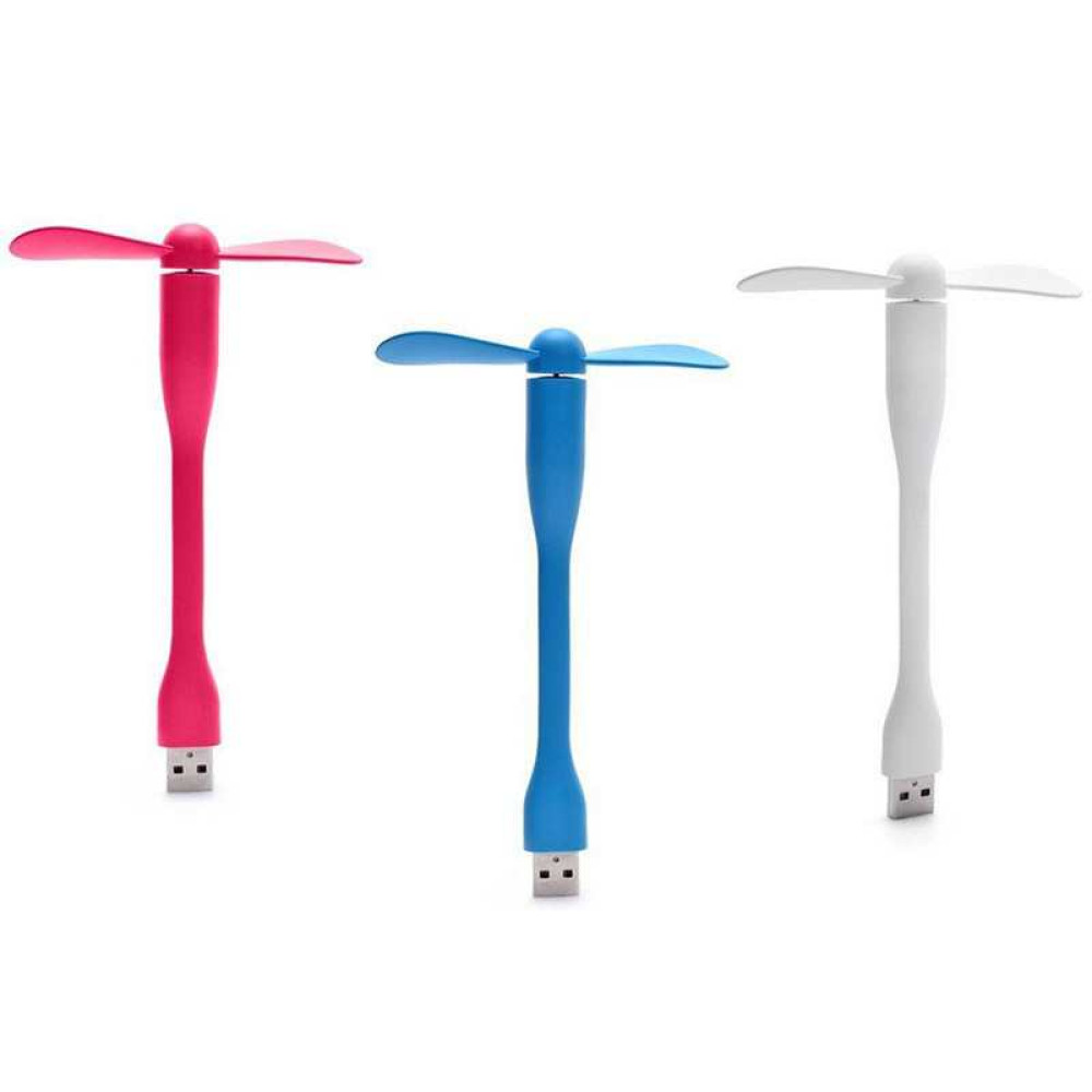 Quạt mini 2 cánh chân USB cắm sạc Pin sạc tích điện thân uốn dẻo cực ...